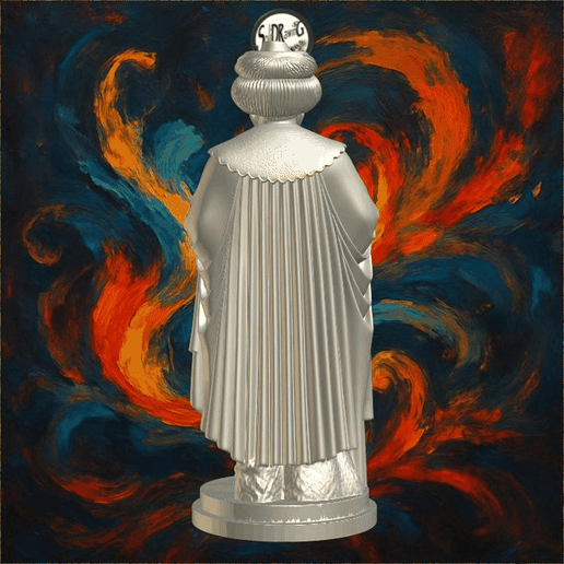 👤 Noble Sultan Statue In Robes – SoliDRawinGs SG3005・ STL File for 3D ...