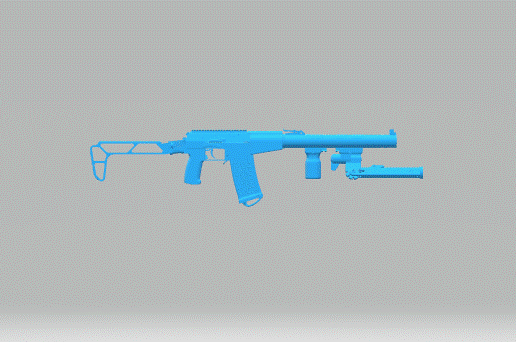 🔫 AS Val Toy Gun Model・ 3D File for 3D printing・Cults