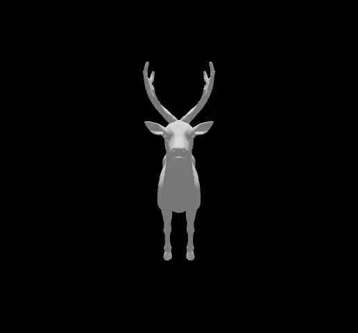 🦌 Majestic Stag Figurine・ STL File for 3D printing・Cults