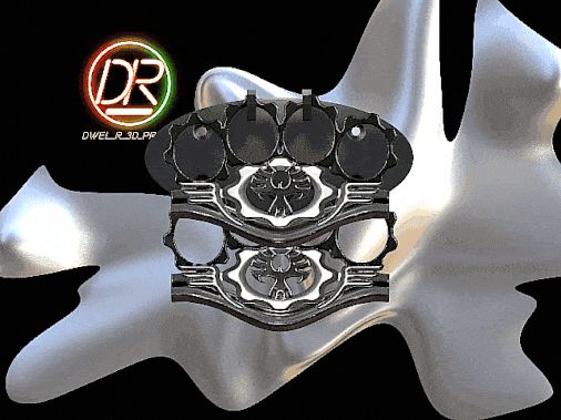 ⚙️ GoW Fenix Gear Knuckles・ STL File for 3D printing・Cults