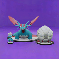 POKEMON EVOLUTION PACKS GEN 3・51 3D Models & STL Files to Download・Cults