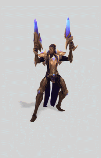 STL file Victorious Lucian League of Legends 3D print model 🦸 ・Template ...