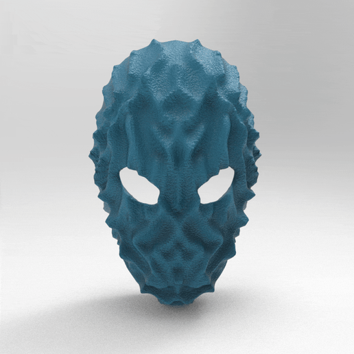 STL file MASK MASK VORONOI COSPLAY DEVIL 😈 ・Model to download and 3D ...
