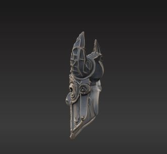 👽 Stylized Fantasy Helm with Ornate Detail – Printable Armor Piece・ STL ...