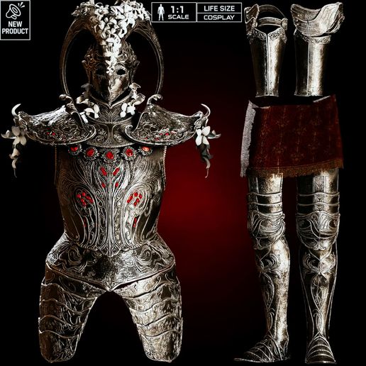 💍 HOSLOW'S ULTIMATE FULL ARMOR SET life size cosplay – Elden Ring Fan ...