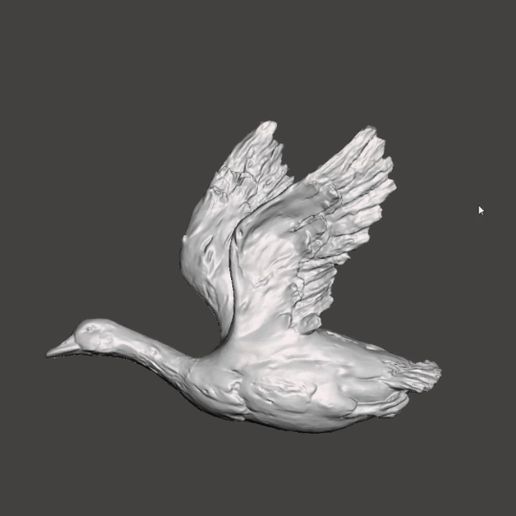 STL file goose in flight 🐉 ・3D printing design to download・Cults