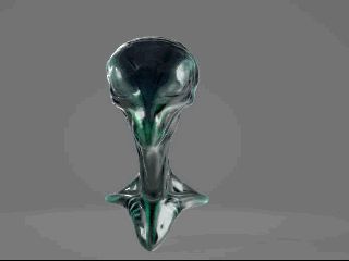 👽 Alien head・ STL File for 3D printing・Cults