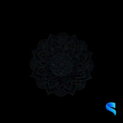 🇮🇳 Mandala giratorio・Archivo 3D para Impresión 3D・Cults