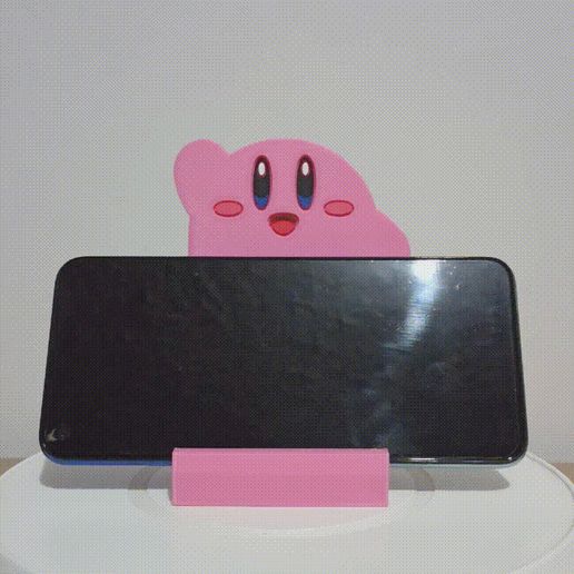 🏠 Support for Kirby cell phones・ STL File for ・Cults