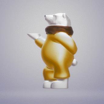 STL file polar_scp_001 🐻‍ ️ ・3D printer model to download・Cults