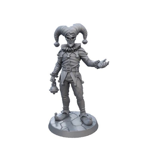 😀 Grinning Fear – 3D Printable Deadly Jester Figure Model・ STL File for ...