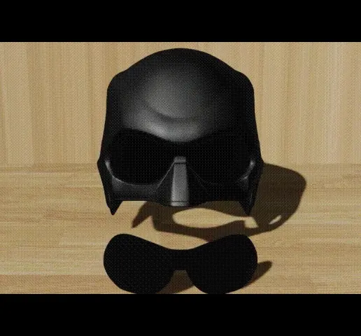 🪖 Cosplay mask: Black Noir - Mascara cosplay: Black Noir・ 3D File for ...