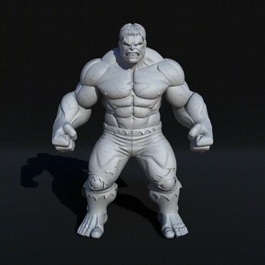 🦸 Hulk・ STL File for 3D printing・Cults