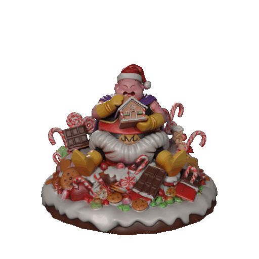 🎄 Majin Buu Christmas Feast - DRAGON BALL (3D Printable STL)・ STL File ...