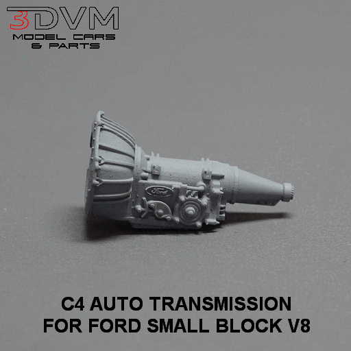 Archivo STL Ford C4 Auto Transmission en escala 1/24 🚙 ・Modelo de impresora 3D para descargar・Cults