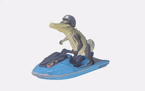 3D file GMA Gator Jetski Stl Glb for 3D Printer 🖨️ ・3D printable model ...