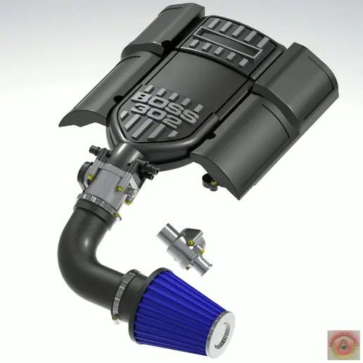 🚙 FORD BOSS 302 INTAKE MANIFOLD・ STL File for 3D printing・Cults