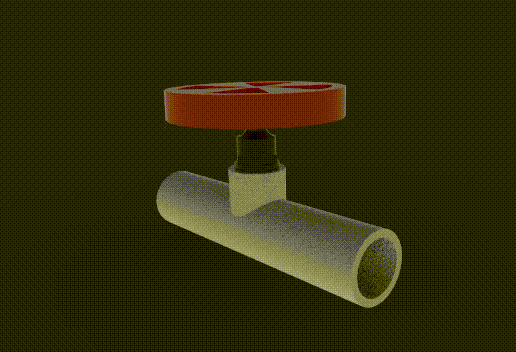🗺 Gate Valve・ STL File for 3D printing・Cults