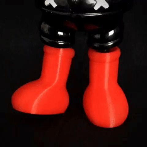 🐁 MICKEY MOUSE X RED BOOTS・ STL File for ・Cults