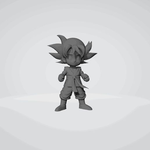 STL file Dragon Ball - Son Goku 🐉 ・3D printable model to download・Cults
