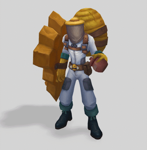 STL file Beekeeper Singed League of Legends 3D print model 🎲 ・3D ...