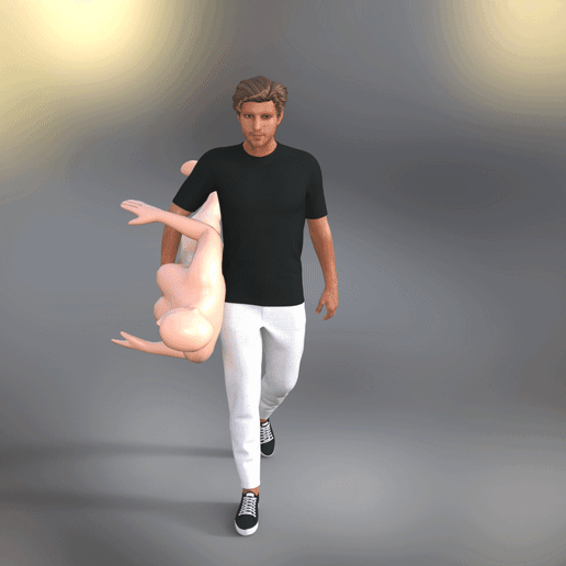👨 Men and their toys・Free STL File for 3D printing・Cults