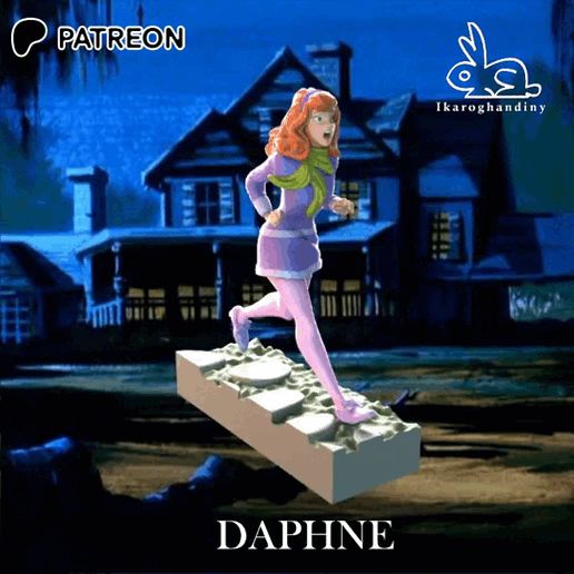 👾 Scooby Doo: Daphne・ STL File for 3D printing・Cults