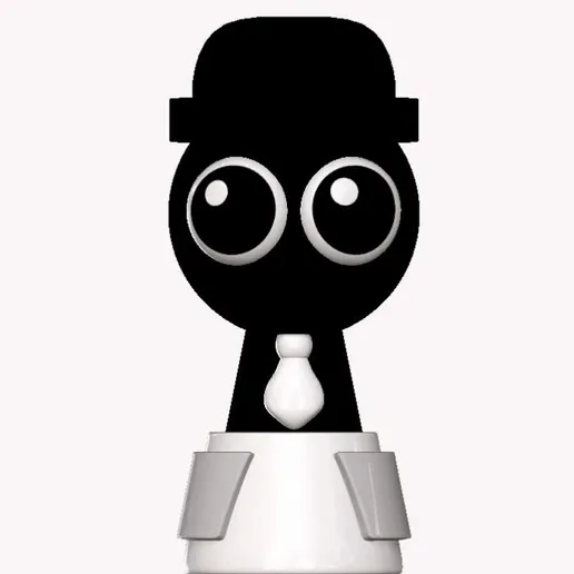 STL file Pack Baby Sprunki Incredibox Pinki,Purple,Simon,Black,Redy STL ...