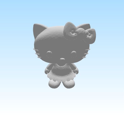 👋 hello kitty・ STL File for 3D printing・Cults