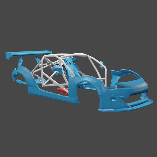 🚗 1/64 BODYKIT TOYOTA GT86 ROCKET BUNNY GT・ STL File for 3D printing・Cults
