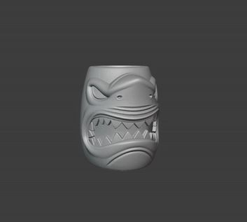 🦈 Shark Mug Shot Glass・ STL File for 3D printing・Cults