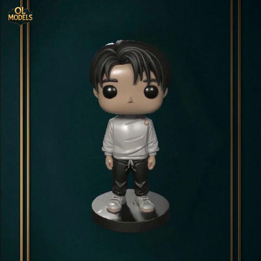 👾 Yuta Okkotsu Chibi Figure Jujutsu Kaisen 3D Model・ STL File for 3D ...