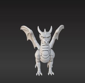 🐉 Dragón alado segmentado - Cuello flexible y detallado diseño a escala ...