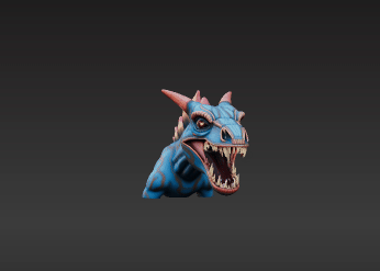 🐉 Flying Beast Puppet with Snapping Jaw・ STL File for 3D printing・Cults