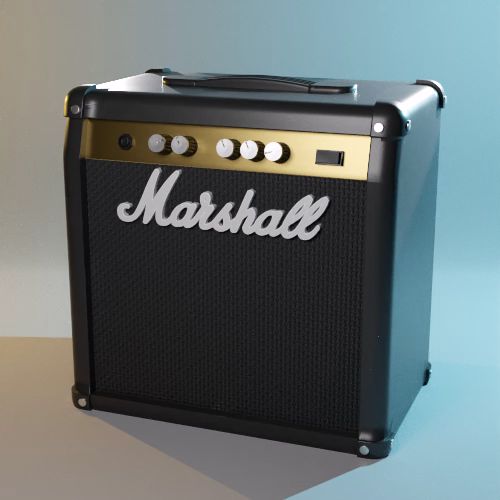 🔌 Marshall amplifier・ STL File for 3D printing・Cults