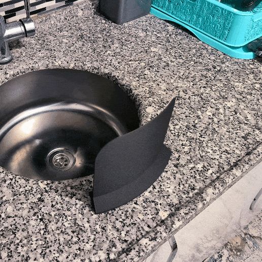 🚰 WATER ANTI-SPLASH TOOL・Free STL File for 3D printing・Cults