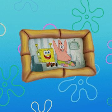 real spongebob frame