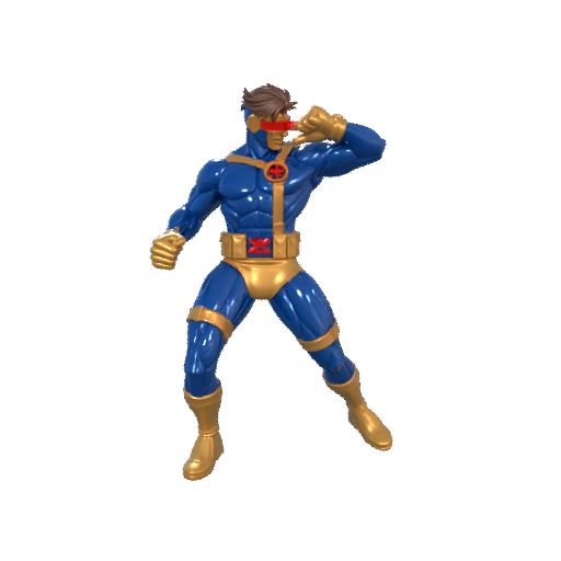 👾 Cyclops - 3D Figure of the leader of the X-Men (STL)・ STL File for 3D ...