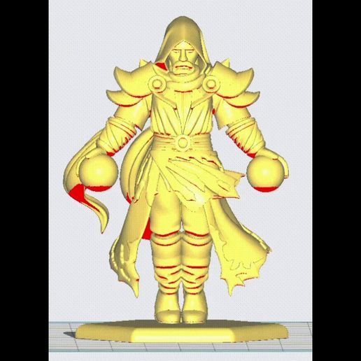 🧙 Abysal Mage・ STL File for 3D printing・Cults