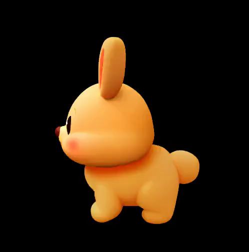 🐇 statue Rabbit・ STL File for 3D printing・Cults
