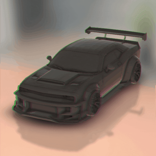 🏎️ Dodge Challenger SRT・ 3D File for 3D printing・Cults