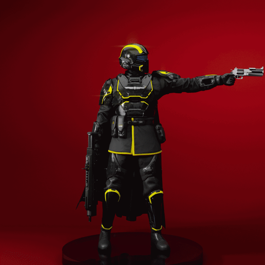 🪖HELLDIVER SOLDIER [絕地戰兵] | HELLDIVERS 2 | 3D PRINTABLE FIGURINE・ 3D ...