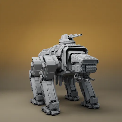 🧑‍🏭 AUTOMATON FACTORY STRIDER | HELLDIVER 2 | 3D PRINTABLE FIGURINE・ 3D ...