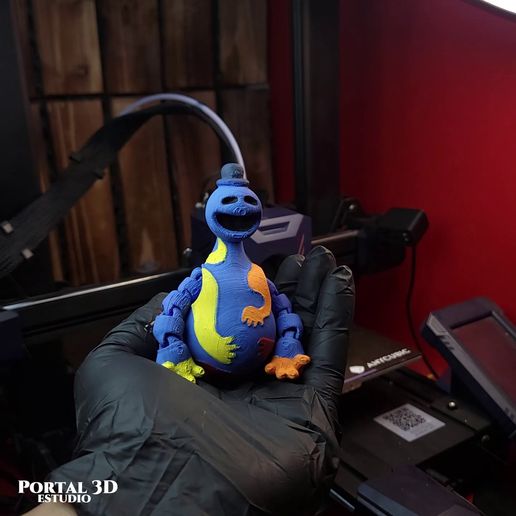 Archivo STL Doey / PRINT-IN-PLACE WITHOUT SUPPORT /3MF 🐻 (3MF)・Objeto ...