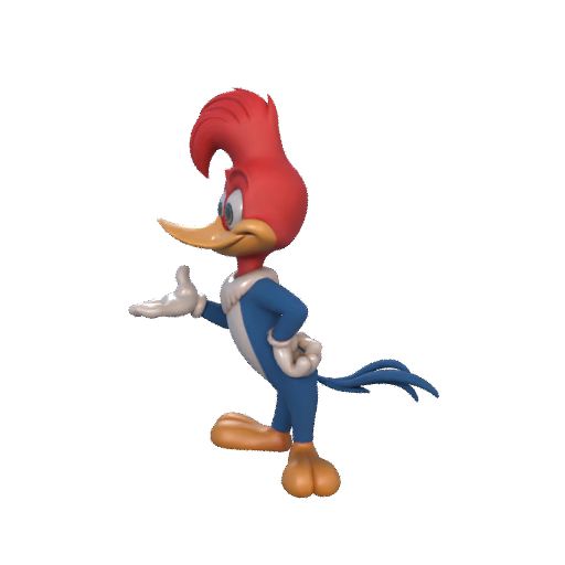 🪶 Woody Woodpecker・ STL File for 3D printing・Cults