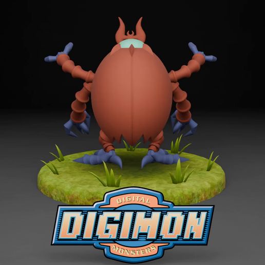 ¡MegaKabuterimon: El Gigante Escarabajo del Mundo Digital! - Digimon ...