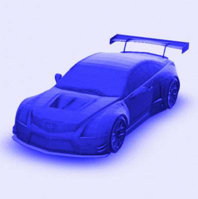 🚗 Cadillac ATS-V.R.・ 3D File for 3D printing・Cults