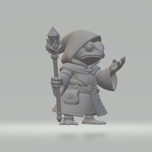 🐸 Frog D&D Fantasy Pack・ STL File for 3D printing・Cults