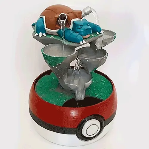 ⛲ BLASTOISE FOUNTAIN - Easy print・ STL File for 3D printing・Cults