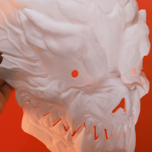 👹 Kaiju No 8 Mask - Hibino Kafka Monster 8 Cosplay・ STL File for 3D ...